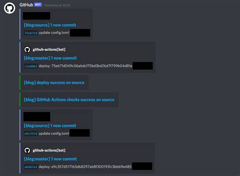 workflow configure success failed notifications with github webhooks