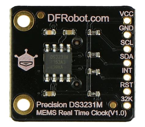 rtc ds3231m mems real time clock dfrobot botland