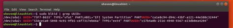 Find Uuid Of Storage Devices In Linux