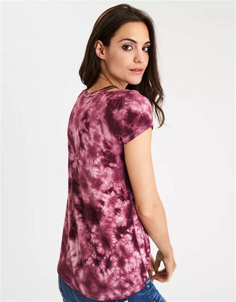 Aeo Soft And Sexy Shoulder Cutout T Shirt