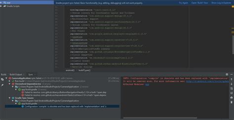 java info configuration compile is obsolete and has been replaced