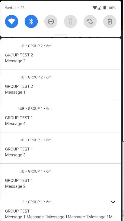 [solved] grouping fcm notification flutter 9to5answer