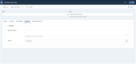 how to add and remove menu items in joomla 4 0 inmotion hosting