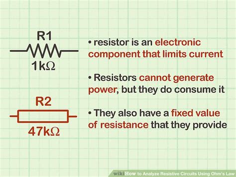 3 Ways To Analyze Resistive Circuits Using Ohms Law Wikihow Life
