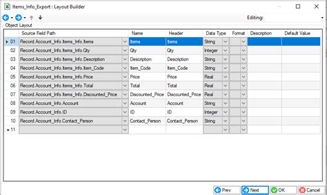 exporting a report model — reportminer 7 documentation
