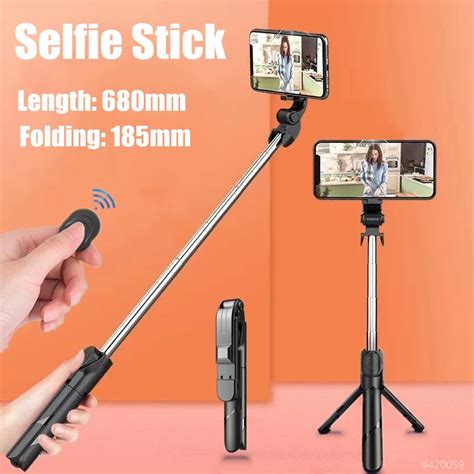 Selfie Stick Tripod Foldable Monopods New Wireless Bluetooth Selfie