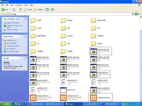 x how to install xampp in windows
