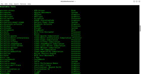 phoronix test suite an open source testing and benchmarking tool