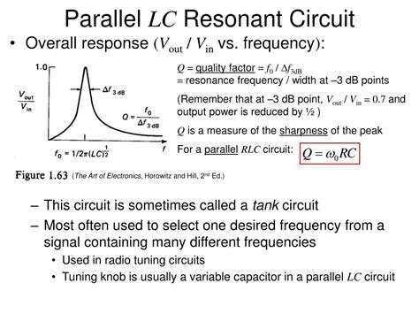 Ppt Parallel Lc Resonant Circuit Powerpoint Presentation Id 417949