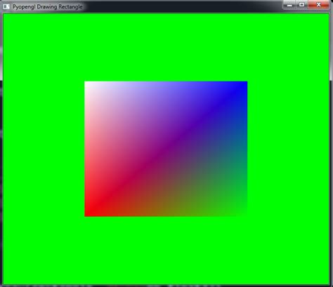 python modern opengl drawing rectangle codeloop