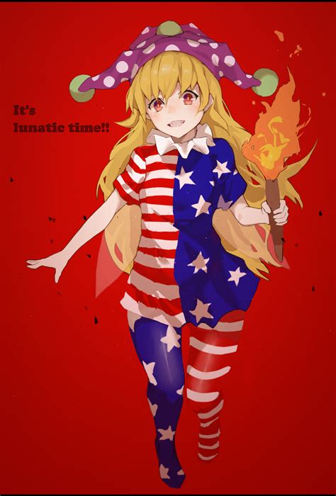 Safebooru 1girl American Flag American Flag Dress American Flag