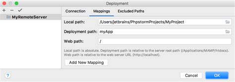 tutorial deployment in phpstorm phpstorm documentation