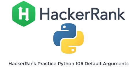 hackerrank practice python 106 default arguments