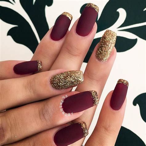 25 Maroon Nails Color And Designs For 2024 Wedding Nail Art Design