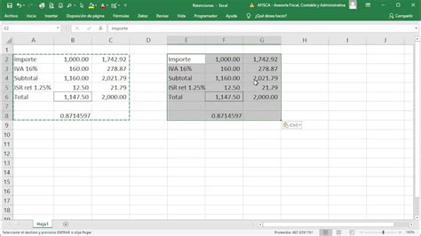 Calculo De La Retención Al 1 25 De Isr Youtube