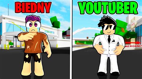 Youtuber Vs Biedak Brookhaven Rp Roblox Youtube