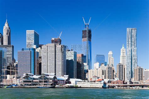 纽约市的自由塔城市天空地面自由街道贸易办公室建筑物信仰中心高清图片下载 正版图片321716030 摄图网