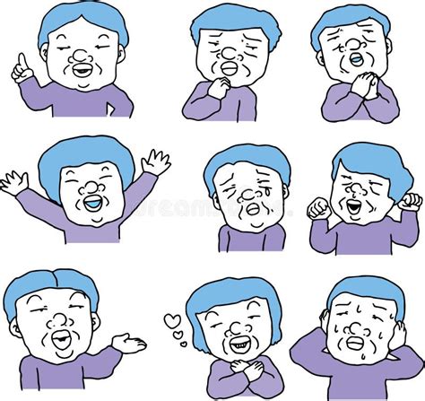 Fashionable Cool Color Ugly Fat Man Poses And Facial Expressions Set