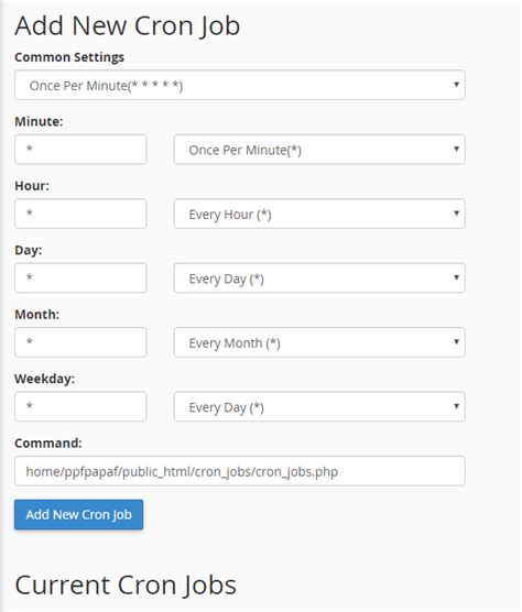 php cron jobs error no such file or directory stack overflow