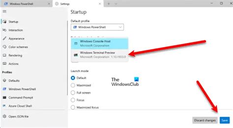 Set Windows Terminal As The Default Terminal Application In Windows 11