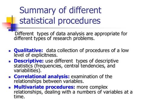 Analyzing Experimental Research Data