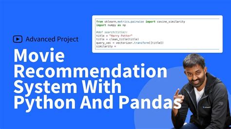 how to create a movie recommendation system using jupyter python and