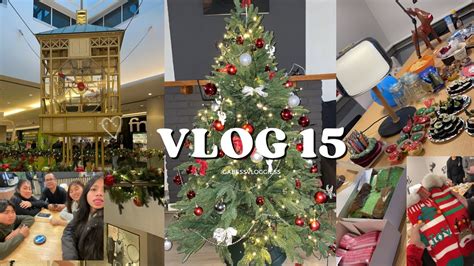 Vlog 15 Putting The Christmas Tree Up 🎄🧑‍🎄😊 Trip To Wijnegem 🇧🇪 🛍️🏬
