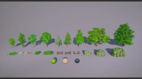 stylized forest in environments ue marketplace
