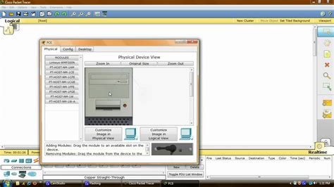 cisco packet tracer tutorial 2 avi youtube
