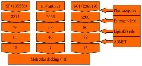 Database Screening The Flowchart Of Procedure Used In 3d Qsar
