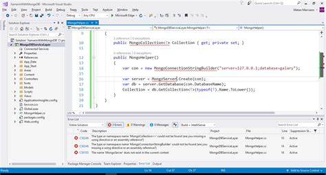 how to use mongodb with xamarin forms pcl shared project stack overflow