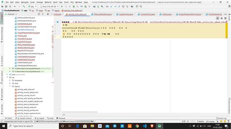 android java and xml files replaced with some random codes stack