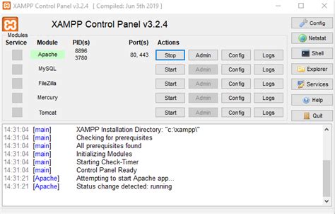installer php avex xampp coopernet
