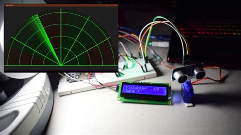 arduino radar diy ultrasonic sensor youtube