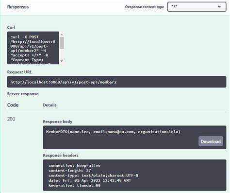 spring boot swagger ui