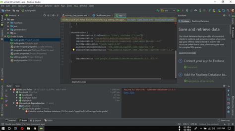 android failed to resolve firebase database 15 0 0 stack overflow
