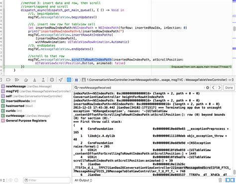 [基本解决]swift中给tableview中插入一行并滚动到对应的行 在路上