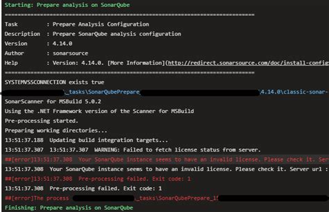 upgrading sonarscanner to 5 x will fail our azure devops builds