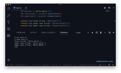 How To Uppercase Or Lowercase All Characters Of A String In Typescript