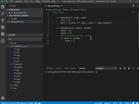 duplicate symbols when using list comprehension or