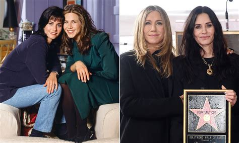 Jennifer Aniston 55 Wishes Friends Co Star Courteney Cox A Happy 60th