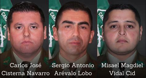 Conmoción Generó El Asesinato De Tres Carabineros En Cañete El