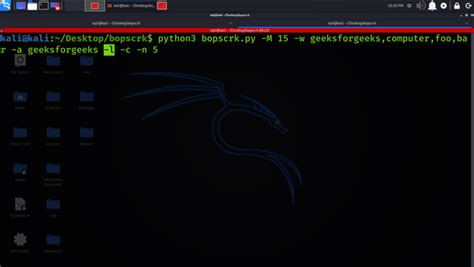 bopscrk tool to generate smart and powerful wordlists geeksforgeeks