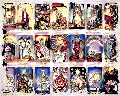 Ancient Tarot Digital Art By Pennie Mccracken Fine Art America