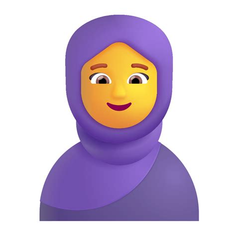 Woman With Headscarf 3d Default Icon Fluentui Emoji 3d Iconpack