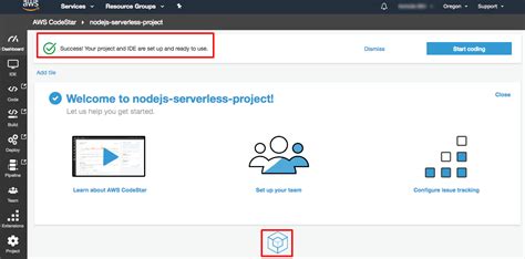 how to build a serverless application with aws codestar and aws cloud9