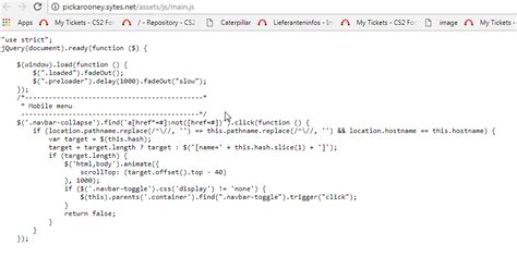 bootstrap html anchors not working from button footer