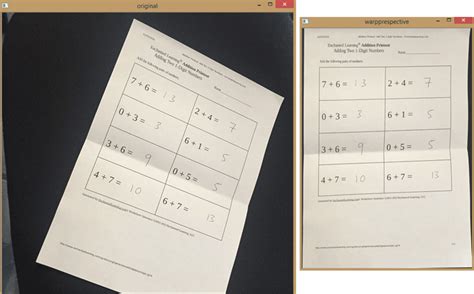 solved perspective transform omr sheet opencv python opencv vrogue