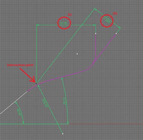 solved intersections at sketch drawing autodesk community