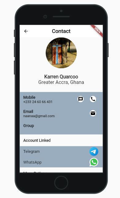 a contact book app built with flutter best flutter apps
